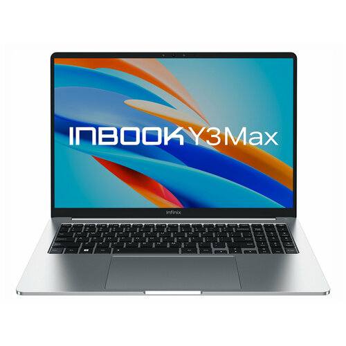 Ноутбук Infinix INBOOK Y3 MAX YL613 71008301535 (16", Core i5 1235U, 16 ГБ/ SSD 512 ГБ, Iris Xe Graphics eligible) Серебристый