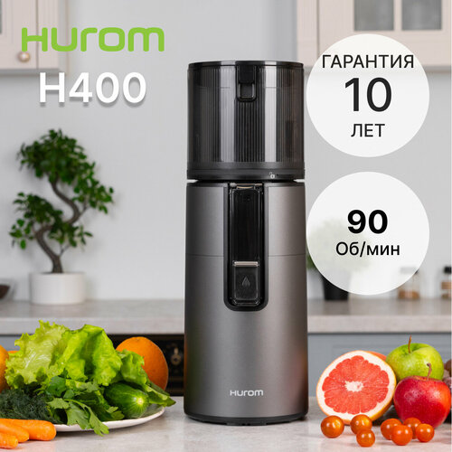 Соковыжималка Hurom H-400, титановый