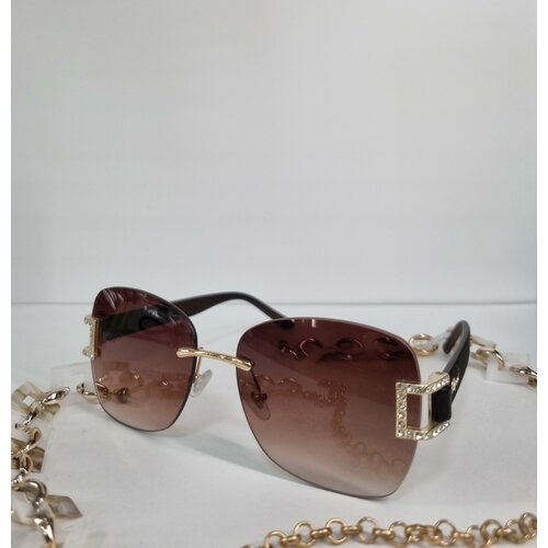 Солнцезащитные очки Chopard 7886, коричневый