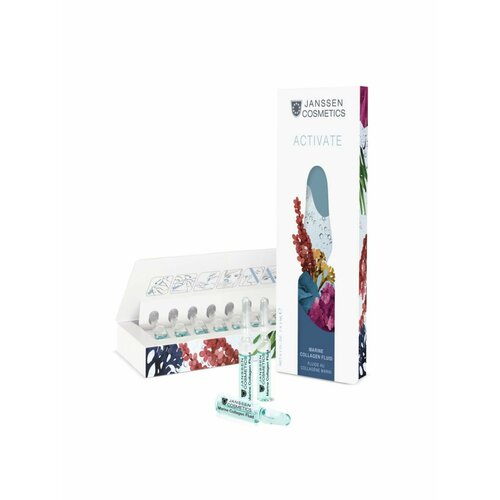 Janssen Cosmetics, Сыворотка для лица с морским коллагеном, 7х2 мл