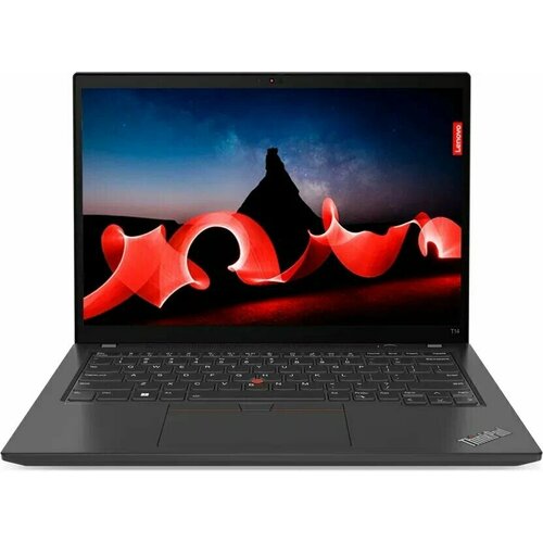 14" Ноутбук Lenovo ThinkPad T14 Gen 4, 2880×1800 IPS, AMD Ryzen 5 PRO 7540U 3.3ГГц, RAM 16 ГБ LDDR5x, 2048 ГБ SSD, 4G Интернет модуль, Windows 11 Pro, русская клавиатура, черный