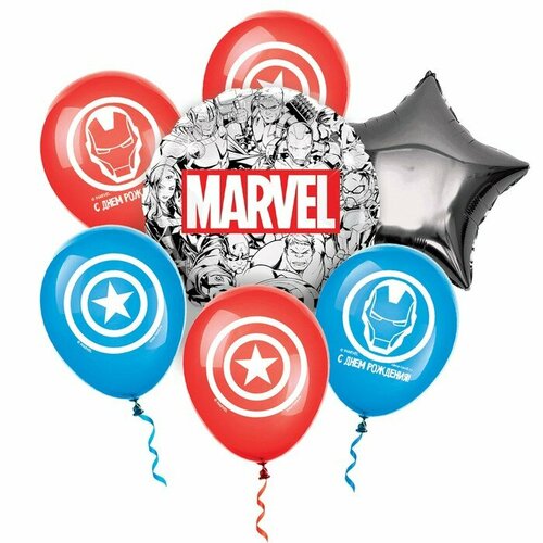 MARVEL Набор воздушных шаров "Marvel", Мстители