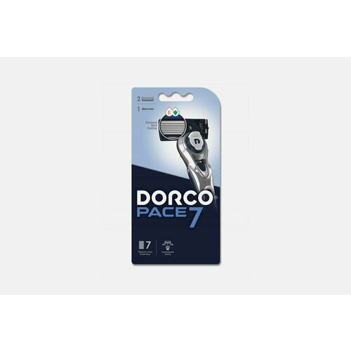 Станок для бритья + 2 сменные кассеты dorco pace7