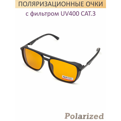 Солнцезащитные очки Polar Eagle PE8305 gradient водительские, черный