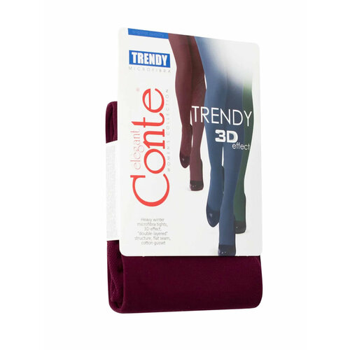 Колготки  Conte elegant TRENDY, 150 den, фиолетовый, бордовый