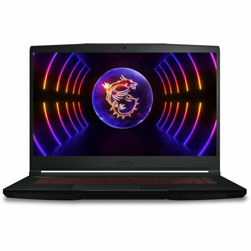 Ноутбук MSI Thin GF63 12UC-1094XRU, 15.6" (1920x1080) IPS 144Гц/Intel Core i5-12450H/8ГБ DDR4/512Б SSD/GeForce RTX 3050 4ГБ/Без ОС, черный (9S7-16R821-1094)