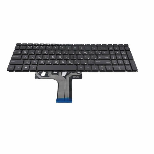 Клавиатура для HP 17-cp0087ur ноутбука с подсветкой