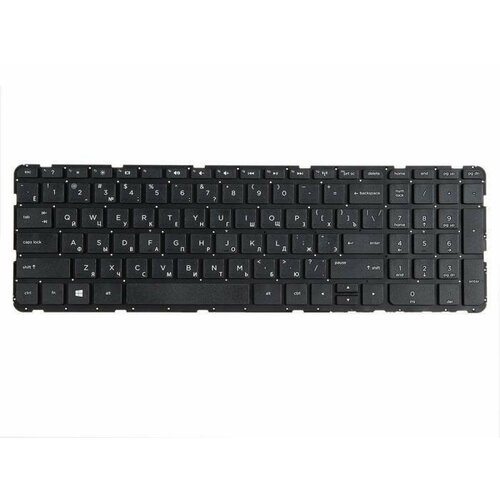 Клавиатура ZeepDeep для ноутбука HP Pavilion 15, 15-e,15-g, 15-n, 15-r, 250 G3, 255 G3, 256 G3, черная без рамки, гор. Enter