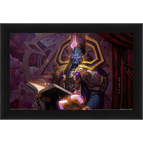Плакат, постер на холсте World Of Warcraft: The Burning Crusade. Размер 21 х 30 см