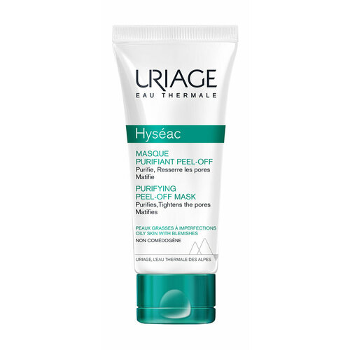Очищающая маска пленка для лица Uriage Hyseac Purifying Peel Off Mask