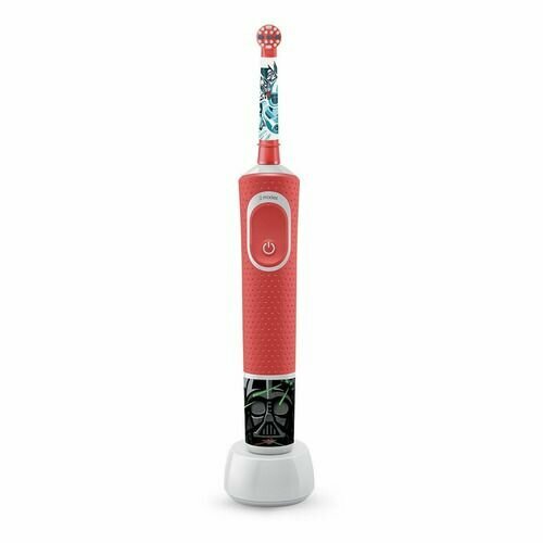 Электрическая зубная щетка Oral-B Vitality 100 Kids Starwars CLS цвет: красный