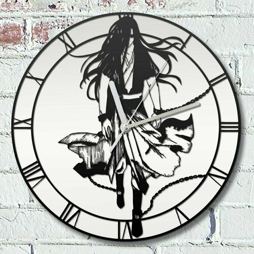 Настенные деревянные бесшумные часы Аниме Магистр дьявольского культа - 2385