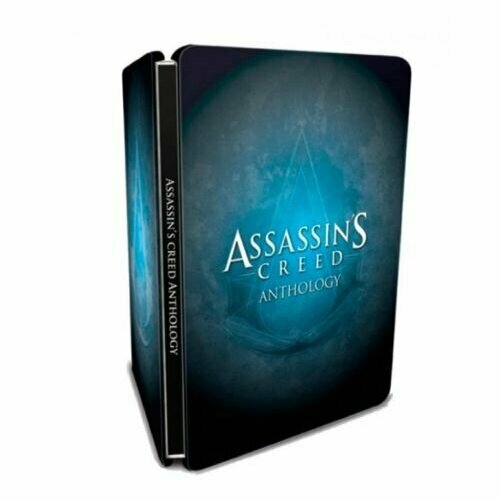 Металический бокс для 6 DVD/CD дисков размер G1 стилбук антология Assassin's Creed STEELBOOK 6 DVDs Anthology