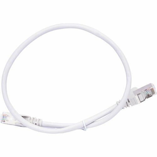 TWT Патч-корд RJ45-RJ45, 4 пары, FTP, категория 5е, 0.5 м, серый, 45-45-0.5/S-GY