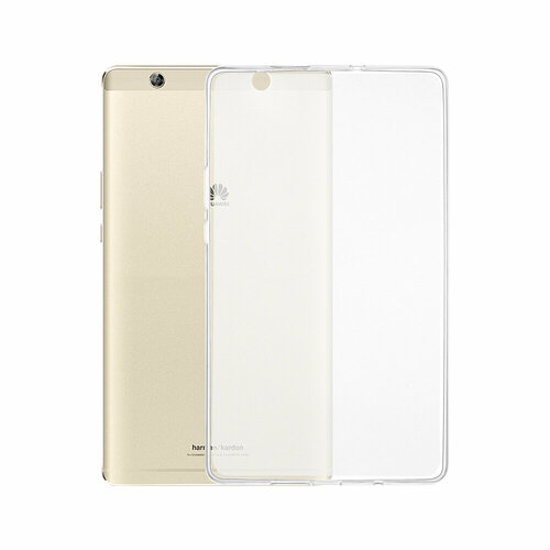 Чехол задняя-панель-накладка-бампер MyPads Tocco для Huawei MediaPad M3 8.4 LTE (BTV-W09/DL09) из мягкого качественного силикона прозрачный