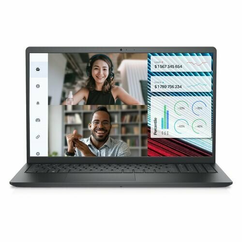 Ноутбук DELL Vostro 3520 3520-5620, 15.6", WVA, Intel Core i5 1235U 1.3ГГц, 10-ядерный, 16ГБ DDR4, 256ГБ SSD, Intel UHD Graphics, Ubuntu, черный