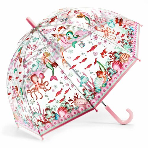 Зонт-трость DJECO, розовый, бесцветный