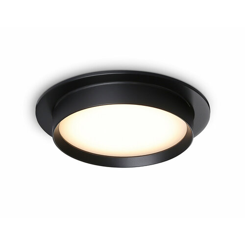 Встраиваемый светильник Ambrella GX53 Acrylic tech TN5227, GX53, кол-во ламп:1шт, Черный