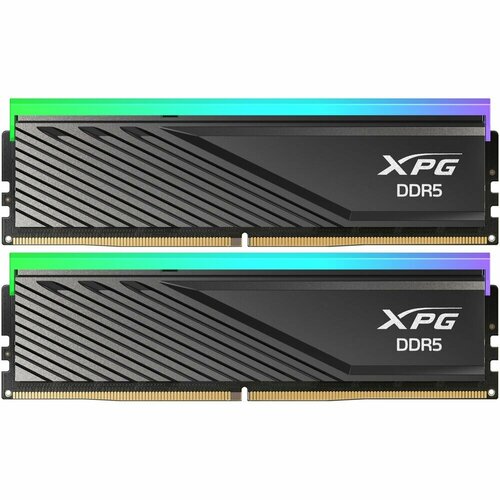 Набор памяти DDR5 32Gb (2x16Gb) PC-51200 6400MHz ADATA ( AX5U6400C3216G-DTLABRBK )