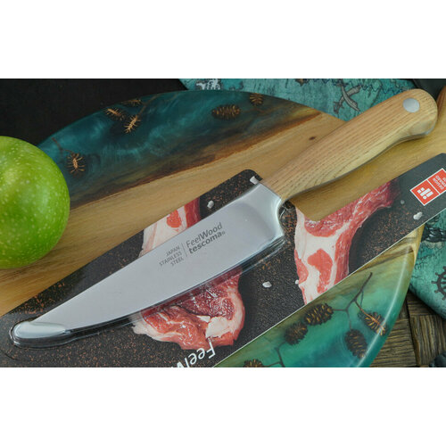 Кухонный малый шеф нож Tescoma Feelwood 150 мм