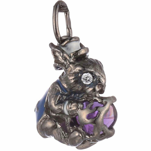 Подвеска ELEMENT47, серебро, 925 проба, аметист