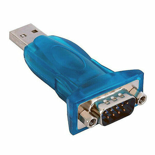 Переходник (FTDI FT232) USB Am to RS232 DB9 M, гайки | ORIENT UAS-012