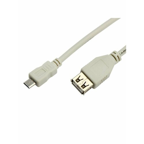 Шнур microUSB - USB A 0.2m