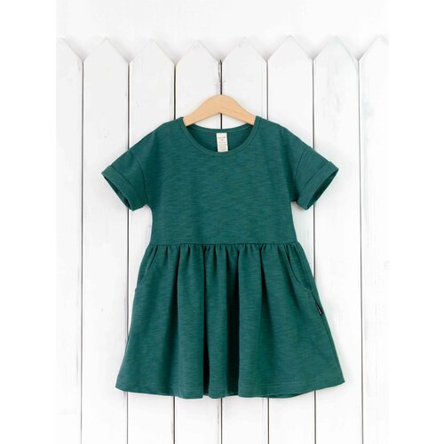 Платье Baby boom, размер 104, зеленый