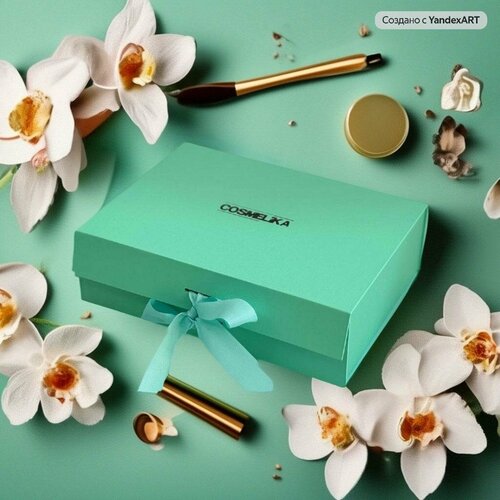 Подарочный набор косметики "Beauty box Azure" от бренда "COSMELIKA"