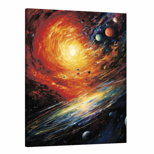 Интерьерная картина 50х70 "Астрологическое путешествие"