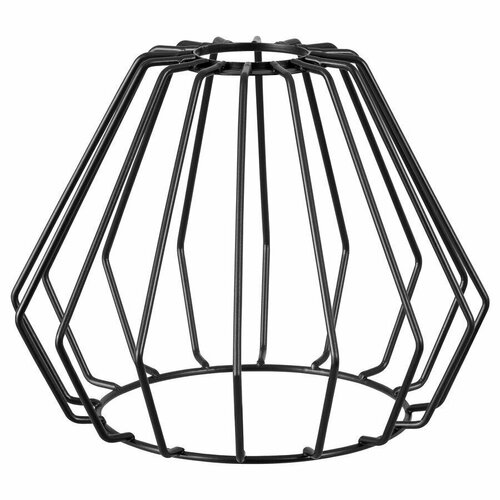 Абажур подвесного светильника IKEA, черный, 17х14 см. икеа TJUGOTRE