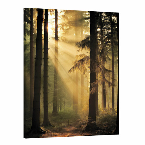 Интерьерная картина 50х70 "Волшебный лес"