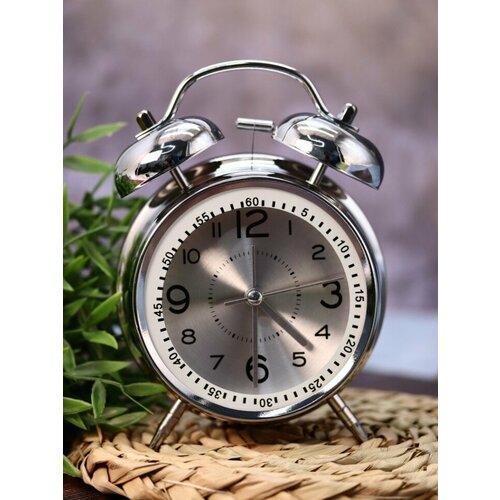 Часы-будильник "Wake up clock", grey