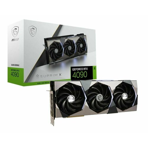 Видеокарта MSI GeForce RTX 4090 SUPRIM X 24 ГБ (RTX 4090 SUPRIM X 24G)