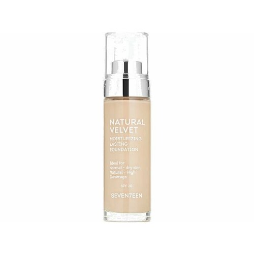 Тональный крем длительного действия SEVEN7EEN NATURAL VELVET LONG LASTING MATTE FOUNDATION