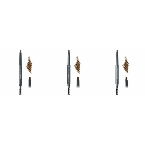 The Saem Карандаш для бровей Saemmul Artlook Eyebrow 02 Deep Brown, 0,2 гр, 3 шт