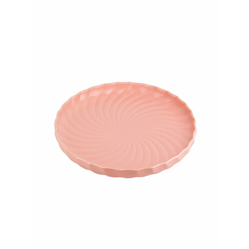 Тарелка десертная Nouvelle "Fresh Taste Pink", фарфоровая, 16 см
