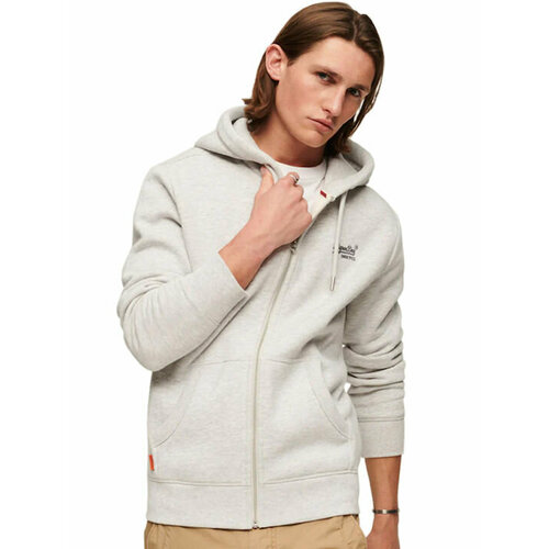 Толстовка Superdry, размер M, серый