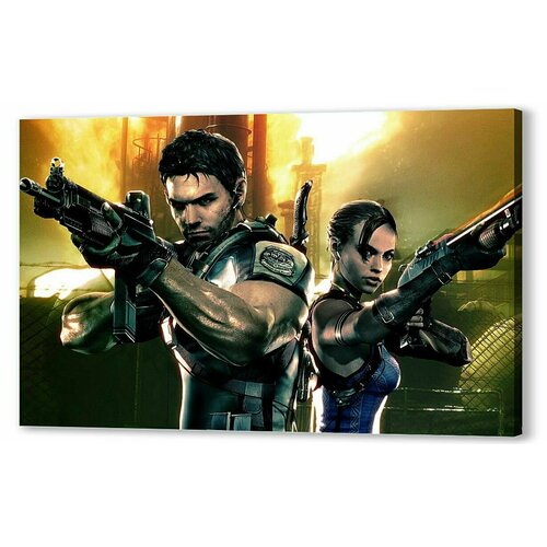 Плакат, постер на бумаге Resident Evil. Размер 30 х 42 см