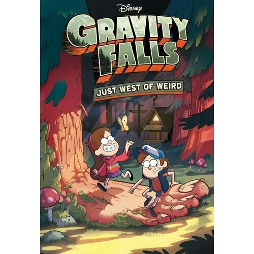 Плакат, постер на бумаге Гравити Фолз (Gravity Falls), Джо Питт, Джон Аошима, Аарон Спринджер. Размер 21 х 30 см