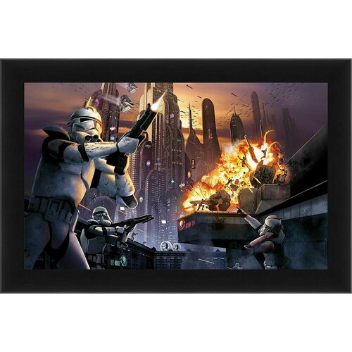 Плакат, постер на бумаге Star Wars. Размер 21х30 см