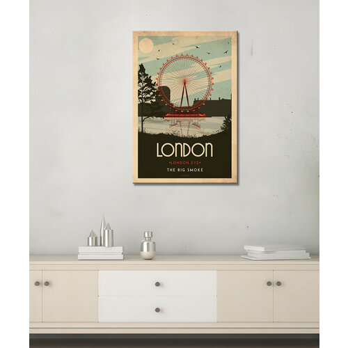 Картина/Картина на холсте для интерьера/Картина на стену/Картина для кухни/ - London (23) 40х60