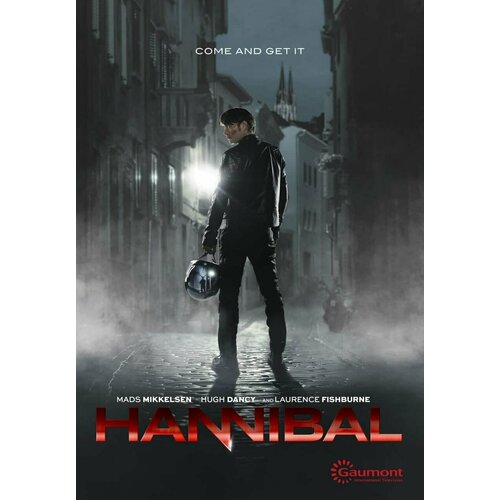 Плакат, постер на холсте Ганнибал (Hannibal, 2013-2015г). Размер 21 на 30 см