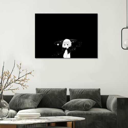 Картина/Картина на холсте для интерьера/Картина на стену/Картина для кухни/ - Аниме Арт (5) 60х80