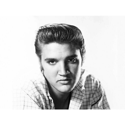 Плакат, постер на холсте Presley Elvis/Элвис Пресли/винтажный/ретро. Размер 21 х 30 см