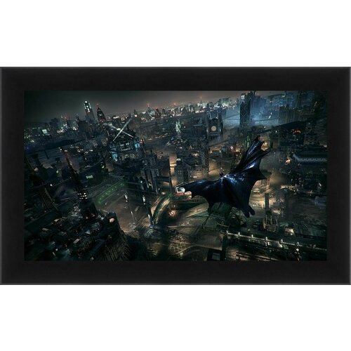 Плакат, постер на бумаге Batman: Arkham Knight. Размер 21 х 30 см