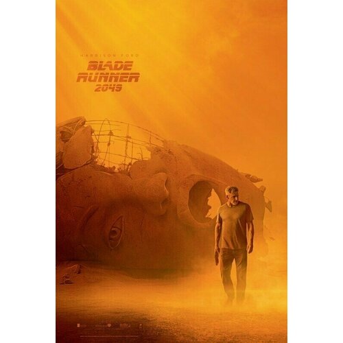 Плакат, постер на бумаге Бегущий по лезвию 2049 (Blade Runner 2049), Дени Вильнёв. Размер 21 х 30 см