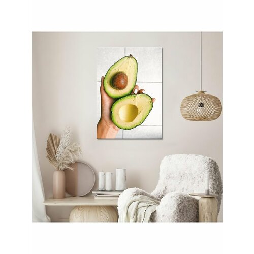 Картина на холсте с подрамником Авокадо в размере2 40х60