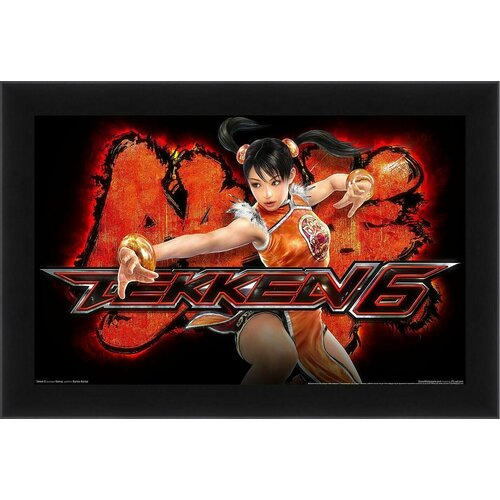 Плакат, постер на бумаге Tekken 6. Размер 60х84 см