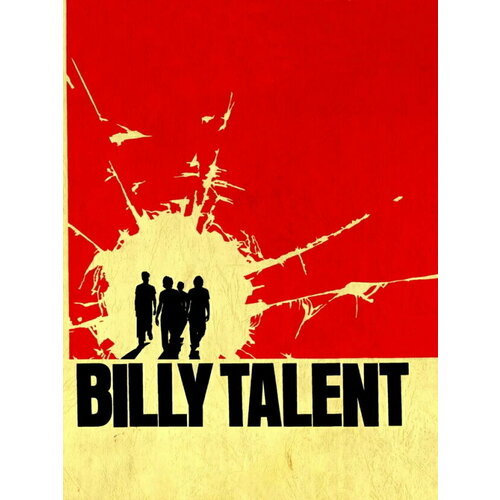 Плакат, постер на бумаге Billy Talent/музыкальные/поп исполнитель/артист/поп-звезда/группа. Размер 21 х 30 см